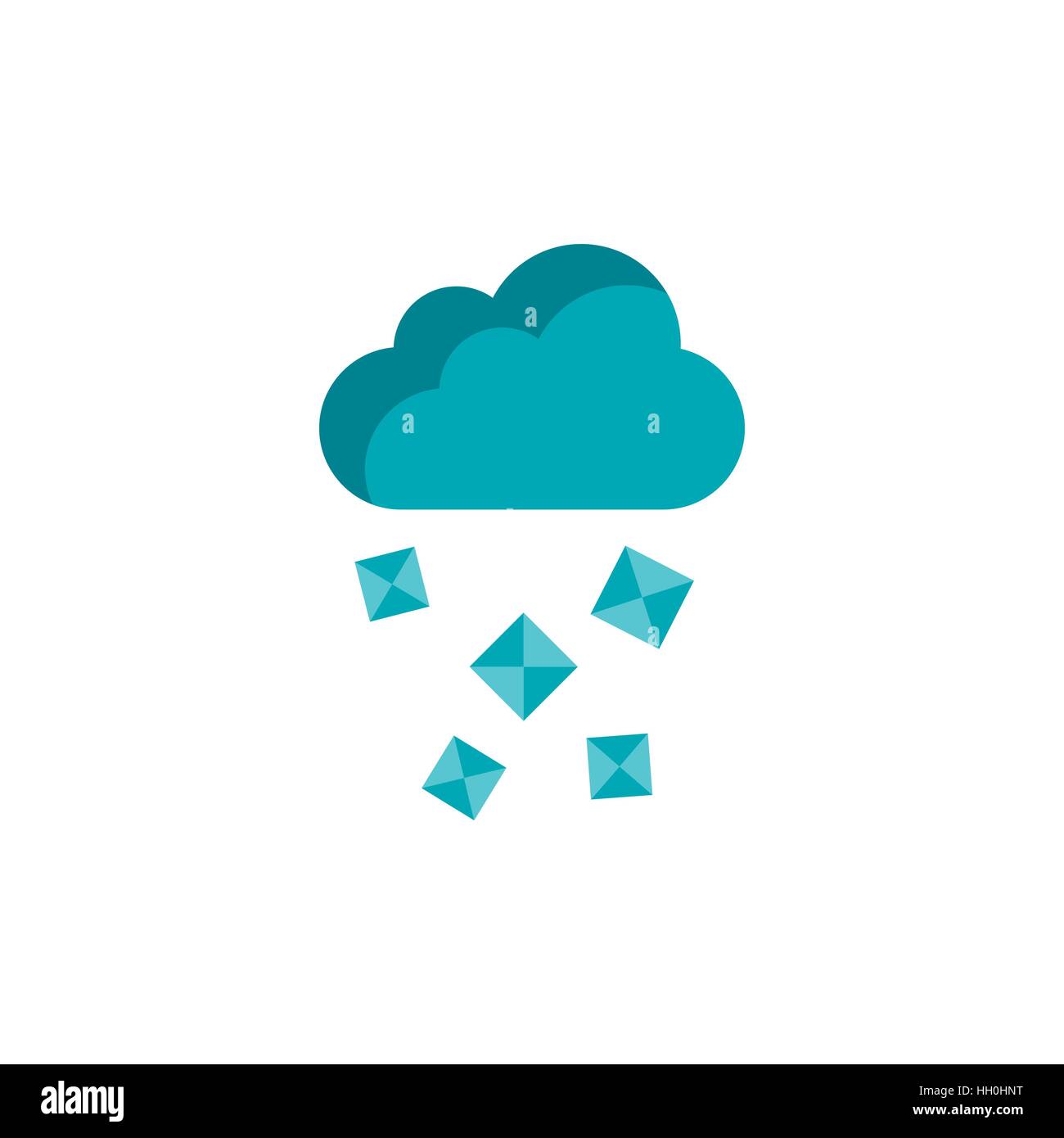 Cloudy blue grey sky Cut Out Stock Images & Pictures - Alamy