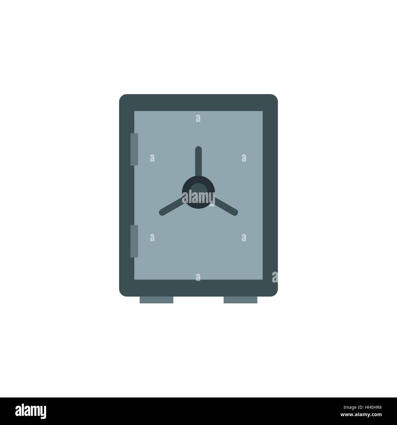 Safe icon in flat style Stock Vector Image & Art - Alamy