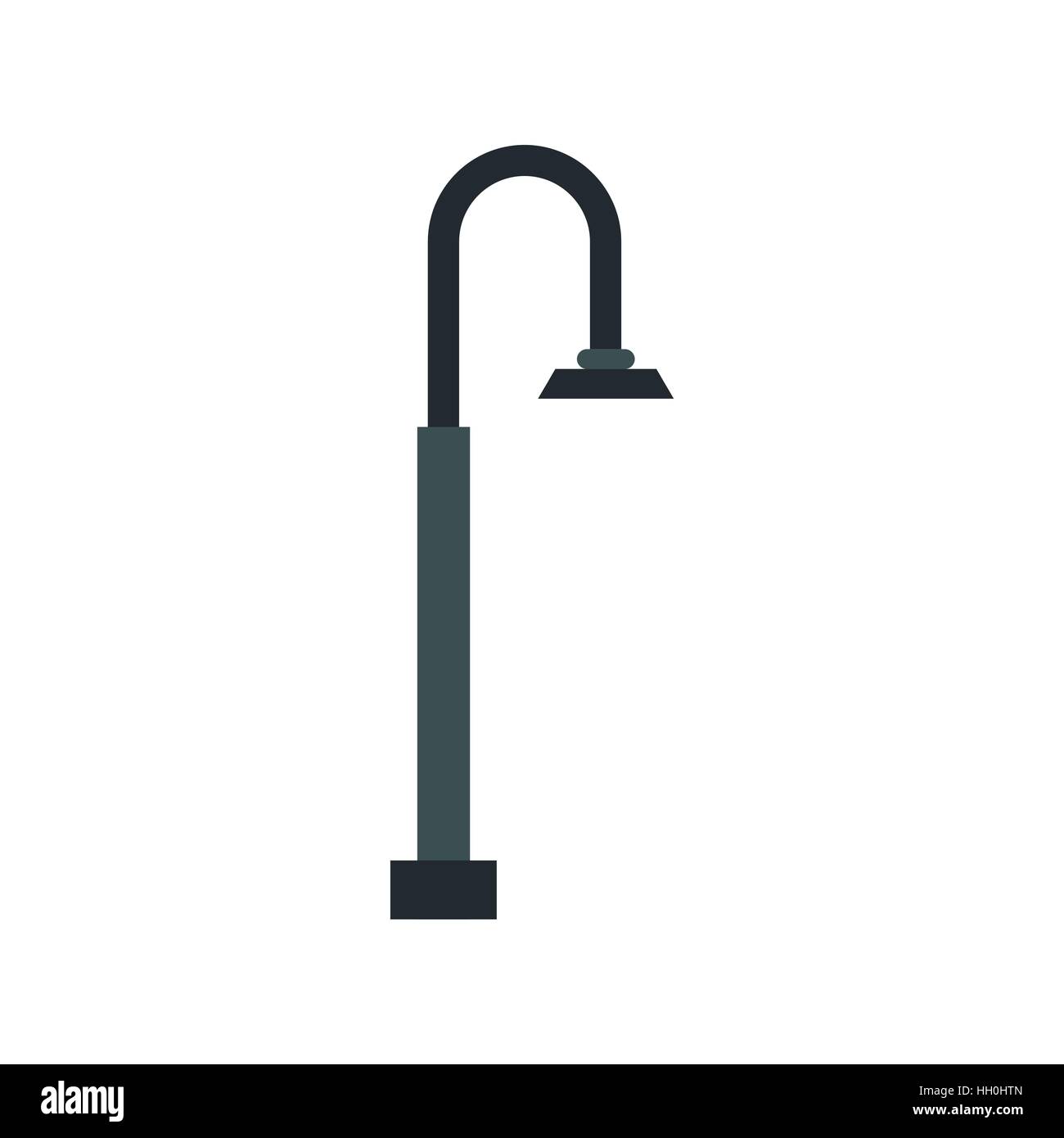 Street light icon in flat style Stock Vector Image & Art - Alamy