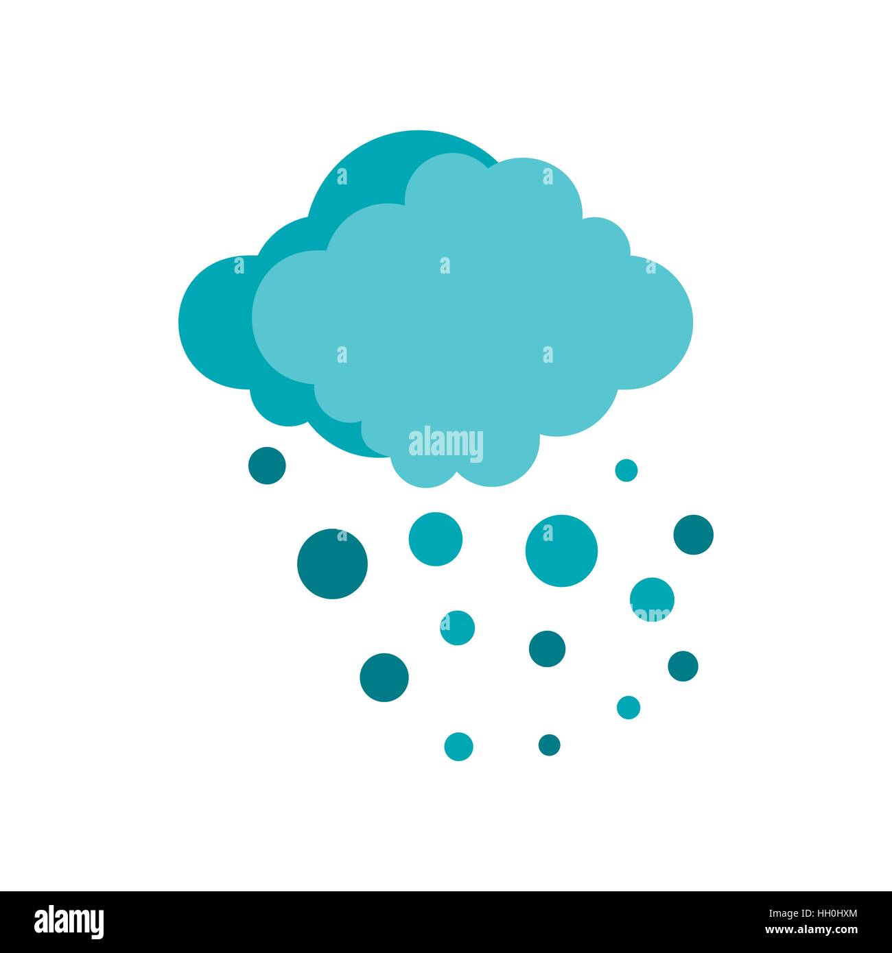 Hail drawing Cut Out Stock Images & Pictures - Alamy