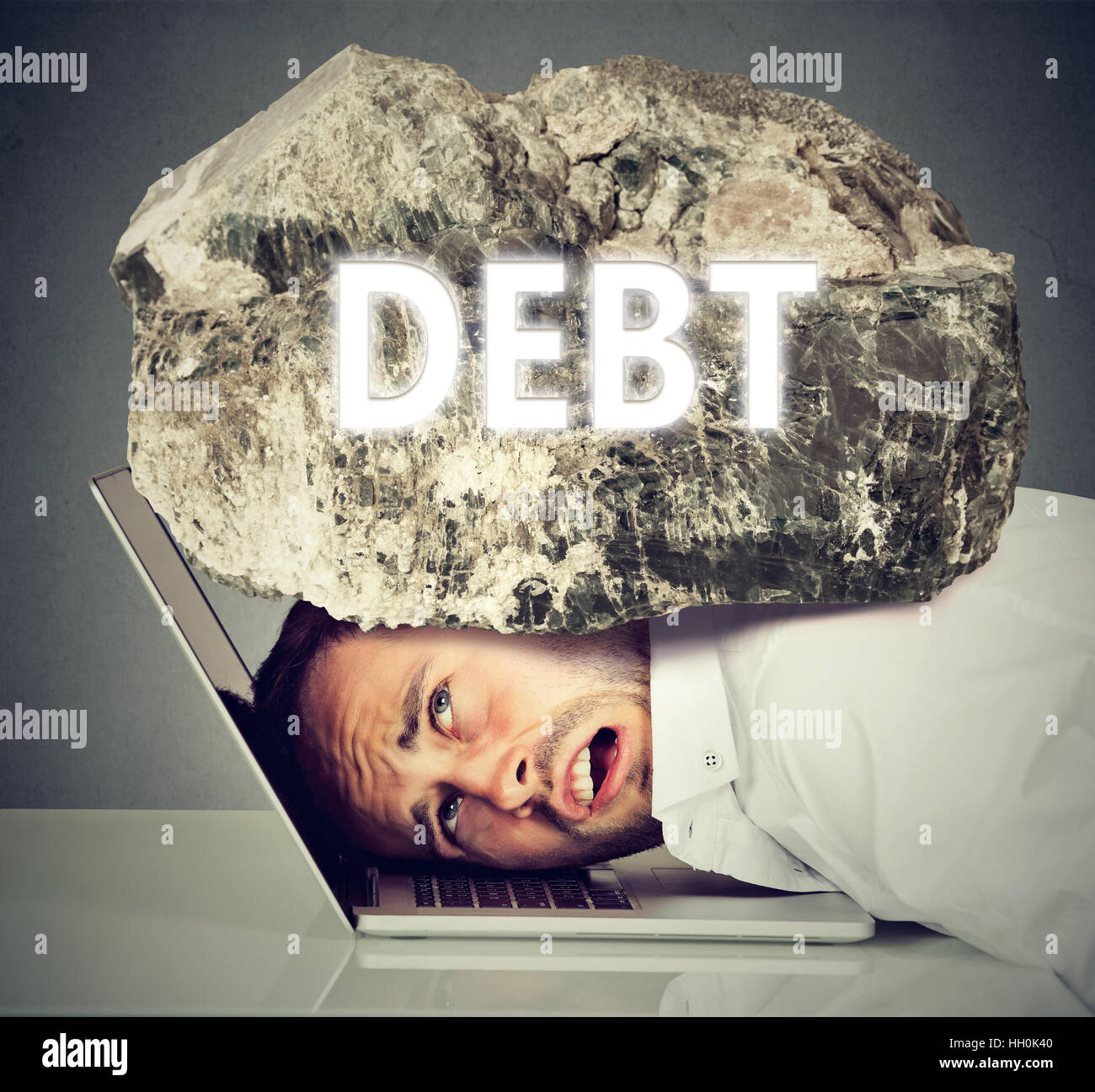 Desperate man hi-res stock photography and images - Alamy