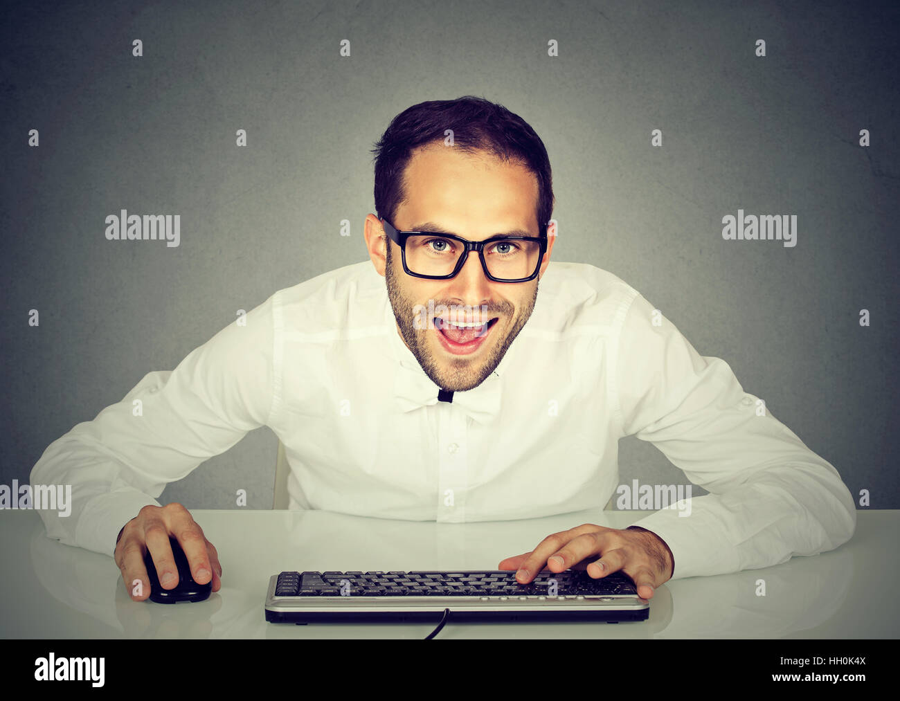 On keyboard hi-res stock photography and images - Alamy