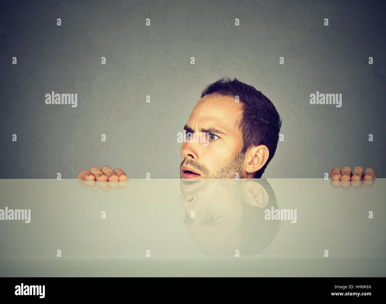 Adult under table hi-res stock photography and images - Alamy