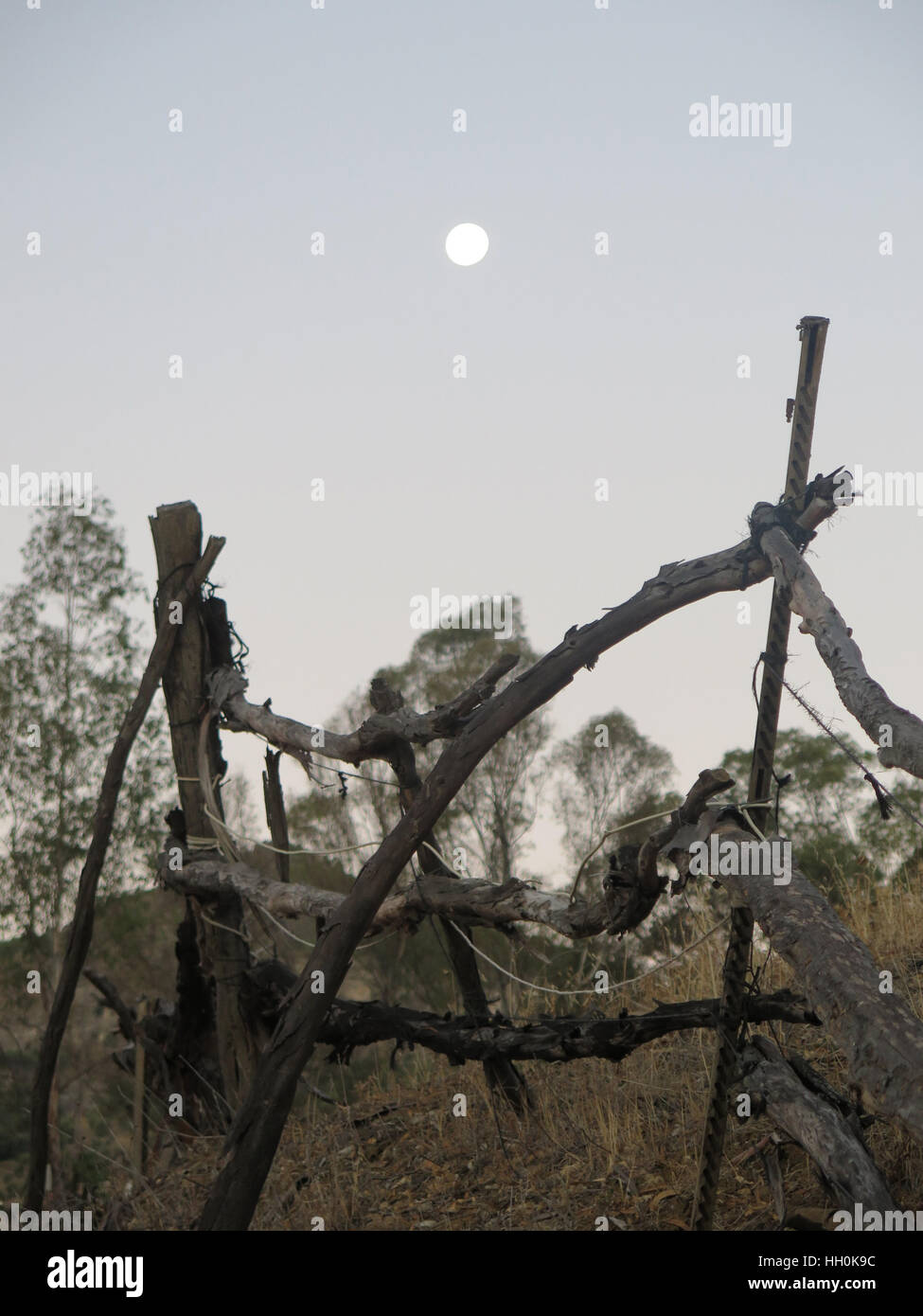 Moon fence hi-res stock photography and images - Alamy