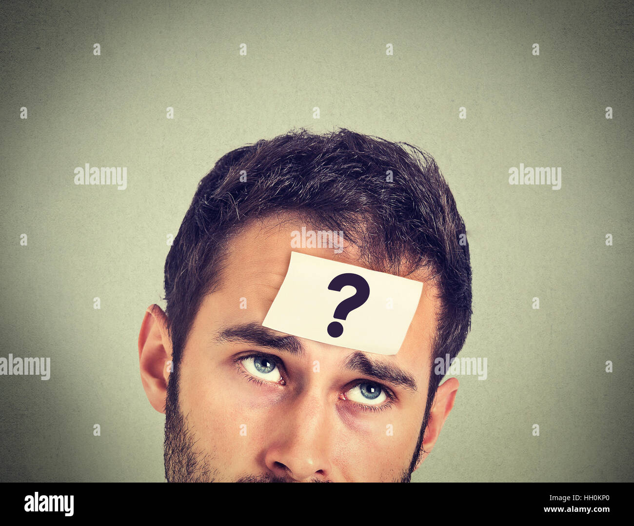 Thinking question mark hi-res stock photography and images - Alamy