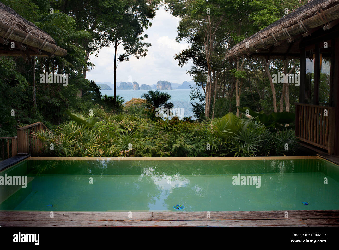 Six Senses Resort, Koh Yao Noi, Phang Nga Bay, Thailand, Asia. Private ...