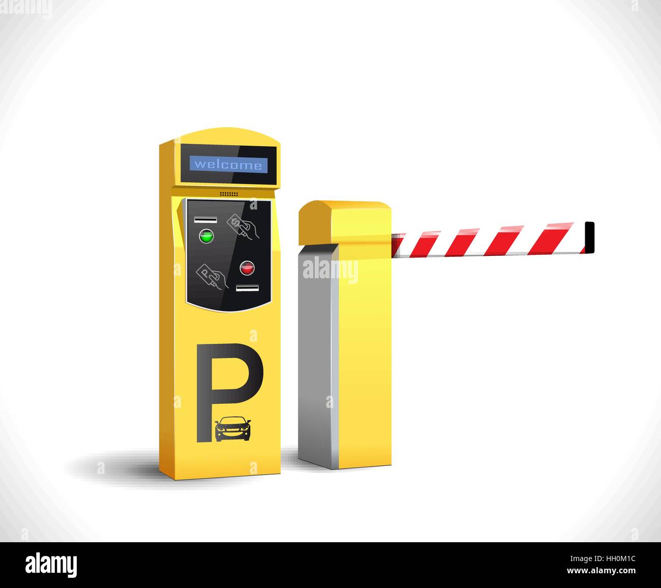 Pay park sign Stock Vector Images - Alamy