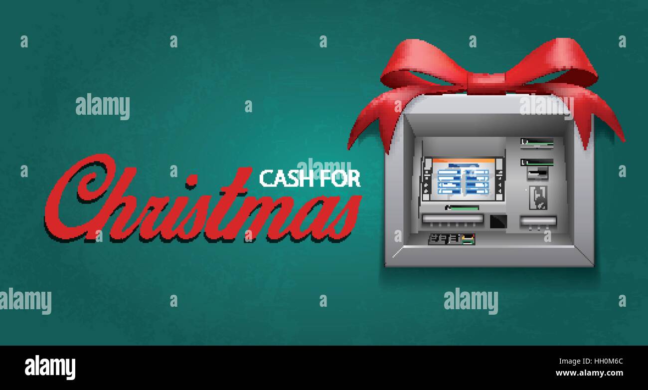 Christmas banking Stock Vector Images - Alamy