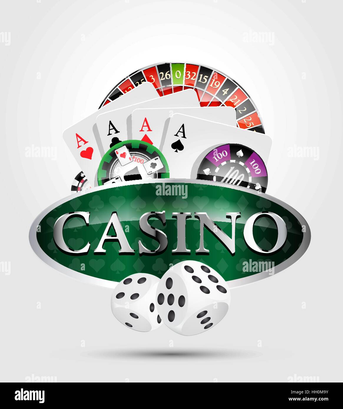 Las vegas casino Stock Vector Images - Alamy