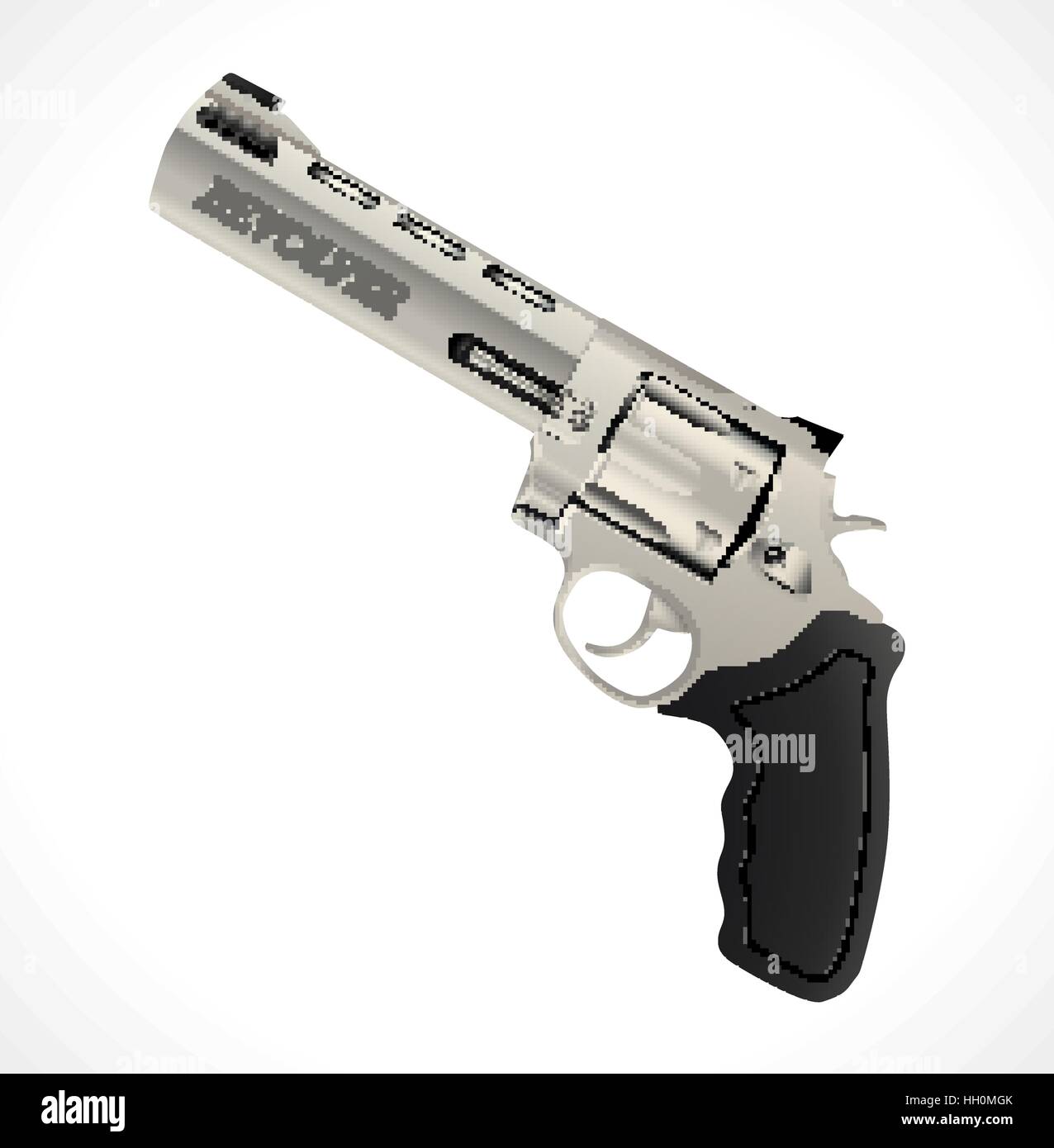 Revolver - Hand gun concept Stock Vector Image & Art - Alamy