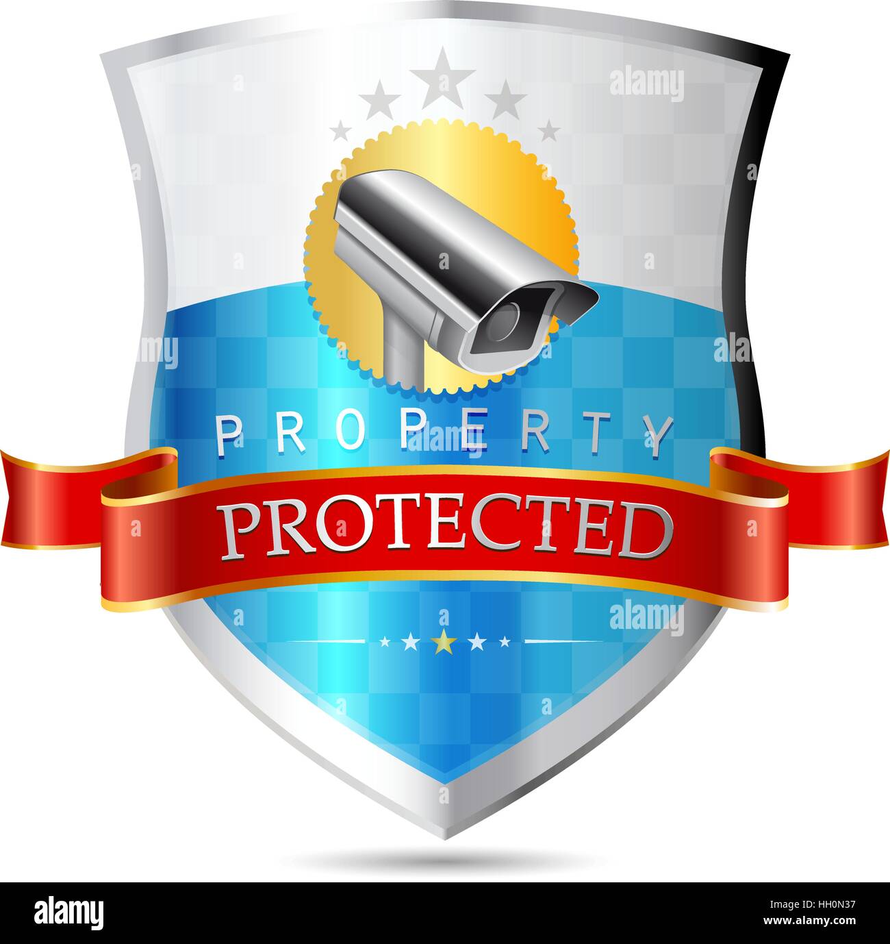 Security camera monitoring screen Stock Vector Images - Alamy