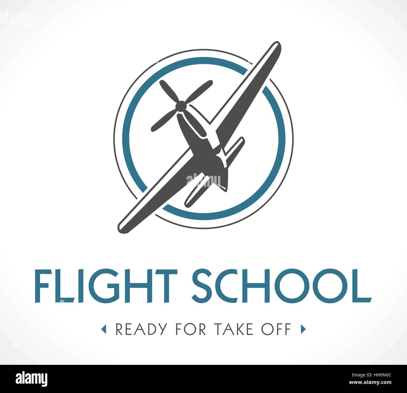 School airplane Stock Vector Images - Alamy