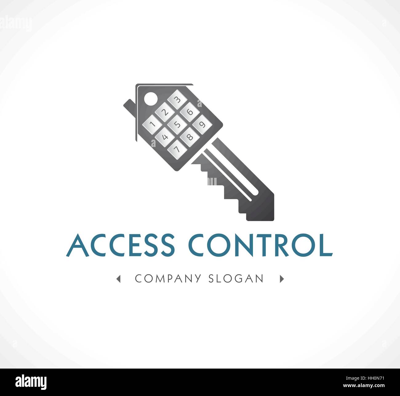 Biometric Access Control System Stock Vector Image And Art Alamy