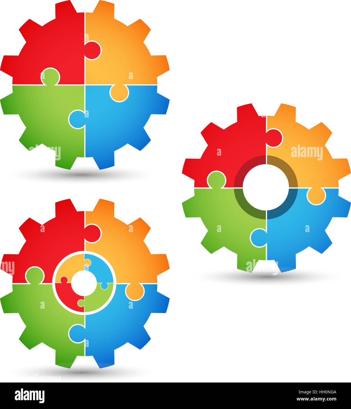 Colorful puzzle background Stock Vector Image & Art - Alamy