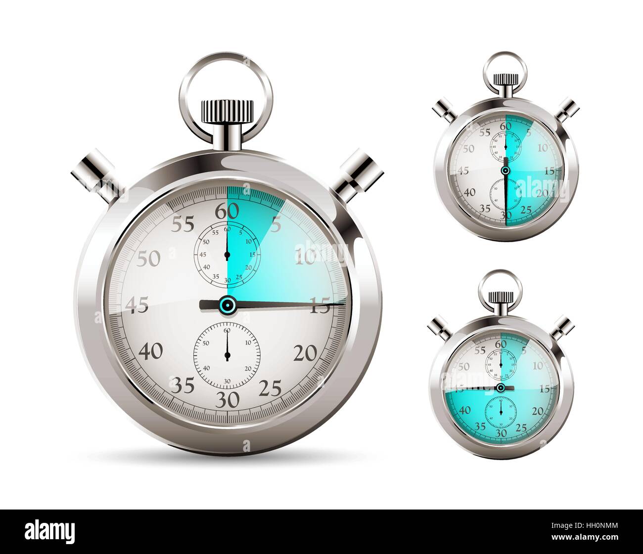 Stopwatch - countdown concept - minutes Stock Vector Image & Art - Alamy