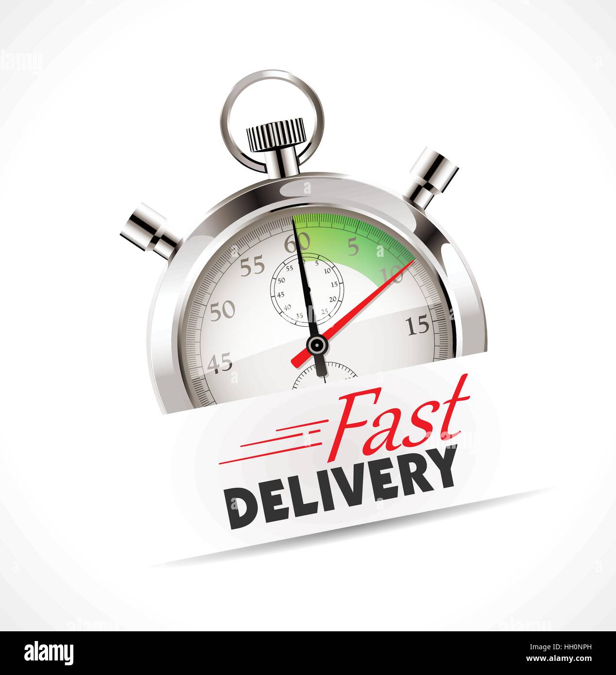 Stopwatch - Fast delivery Stock Vector Image & Art - Alamy