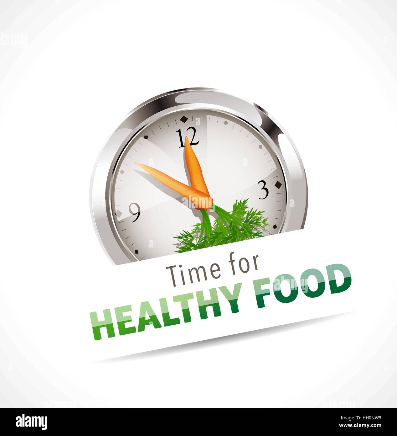 Healthy food choice diet Stock Vector Images - Alamy