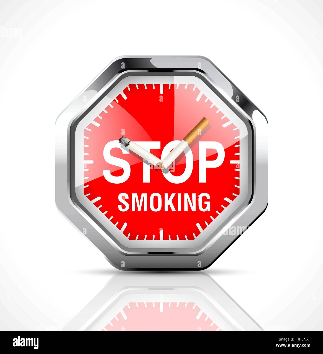 Quit smoking smoker death Stock Vector Images - Alamy
