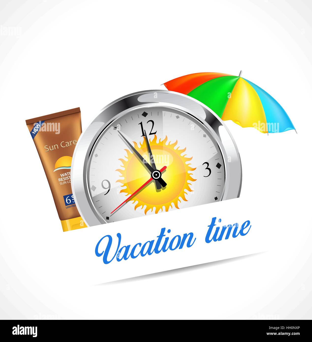 Countdown to vacation Stock Vector Images - Alamy