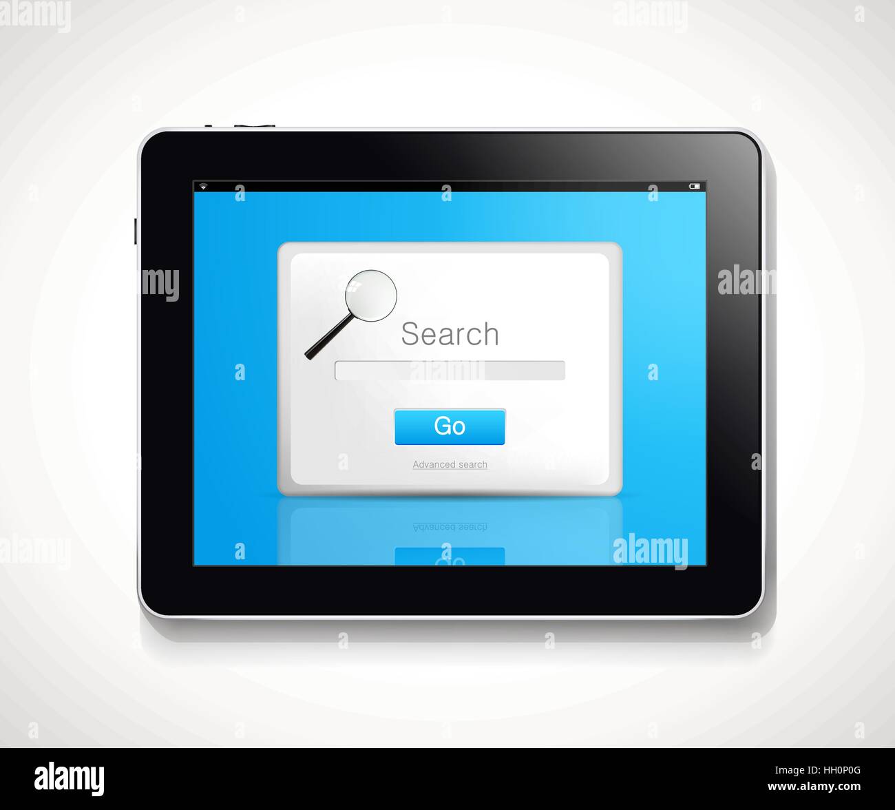 Tablet pc template blank Stock Vector Images - Alamy