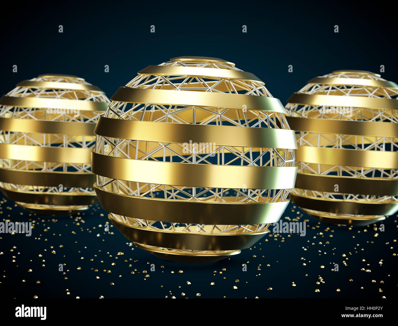 Helix spheres on a abstract background. 3D illustration Stock Photo - Alamy