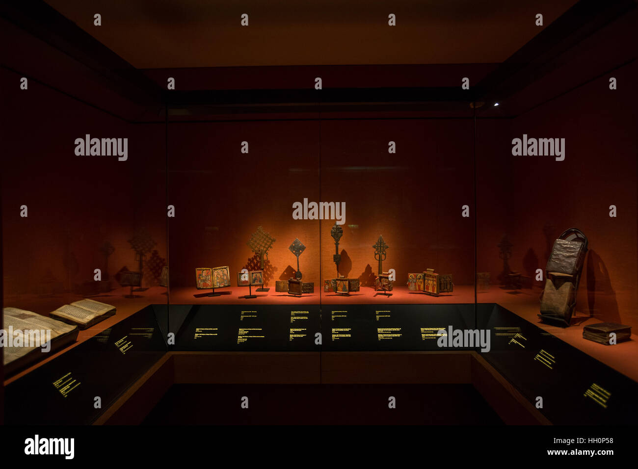 art gallery display Stock Photo - Alamy