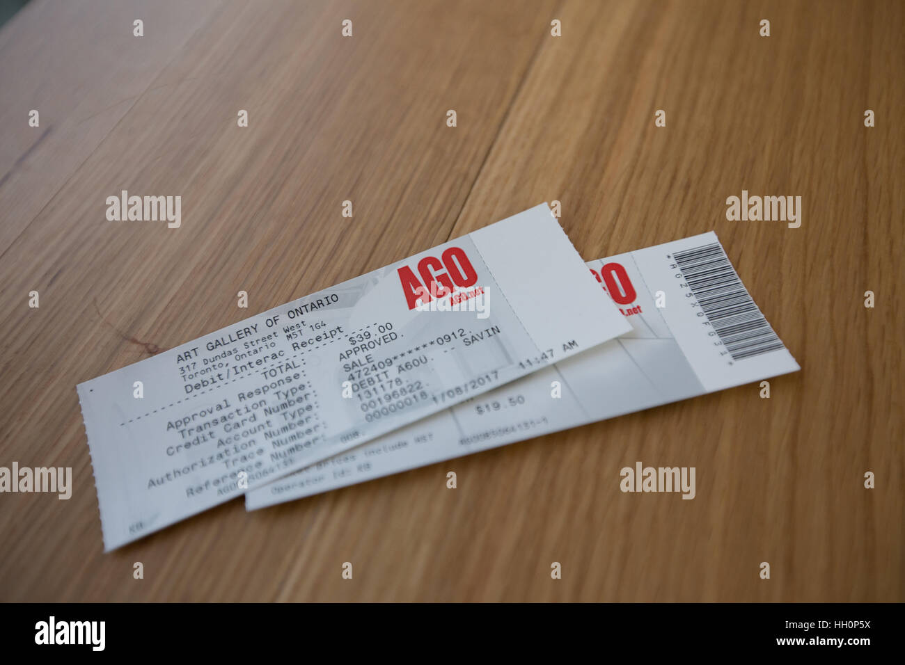 art gallery of ontario tickets AGO Toronto Stock Photo - Alamy