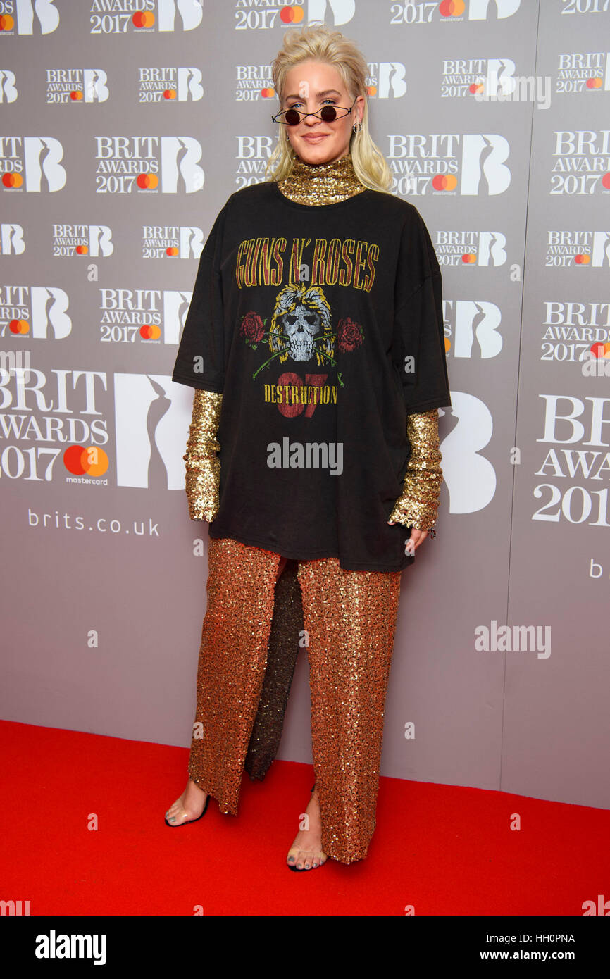 Anne-Marie attending the BRIT Awards nominations launch, at the London ...