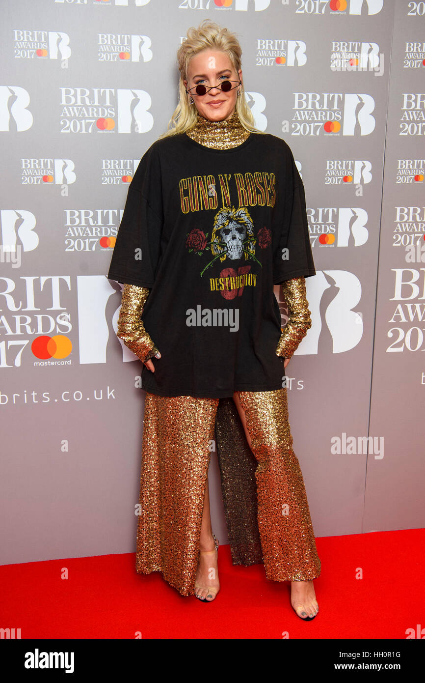 Anne-Marie attending the BRIT Awards nominations launch, at the London ...