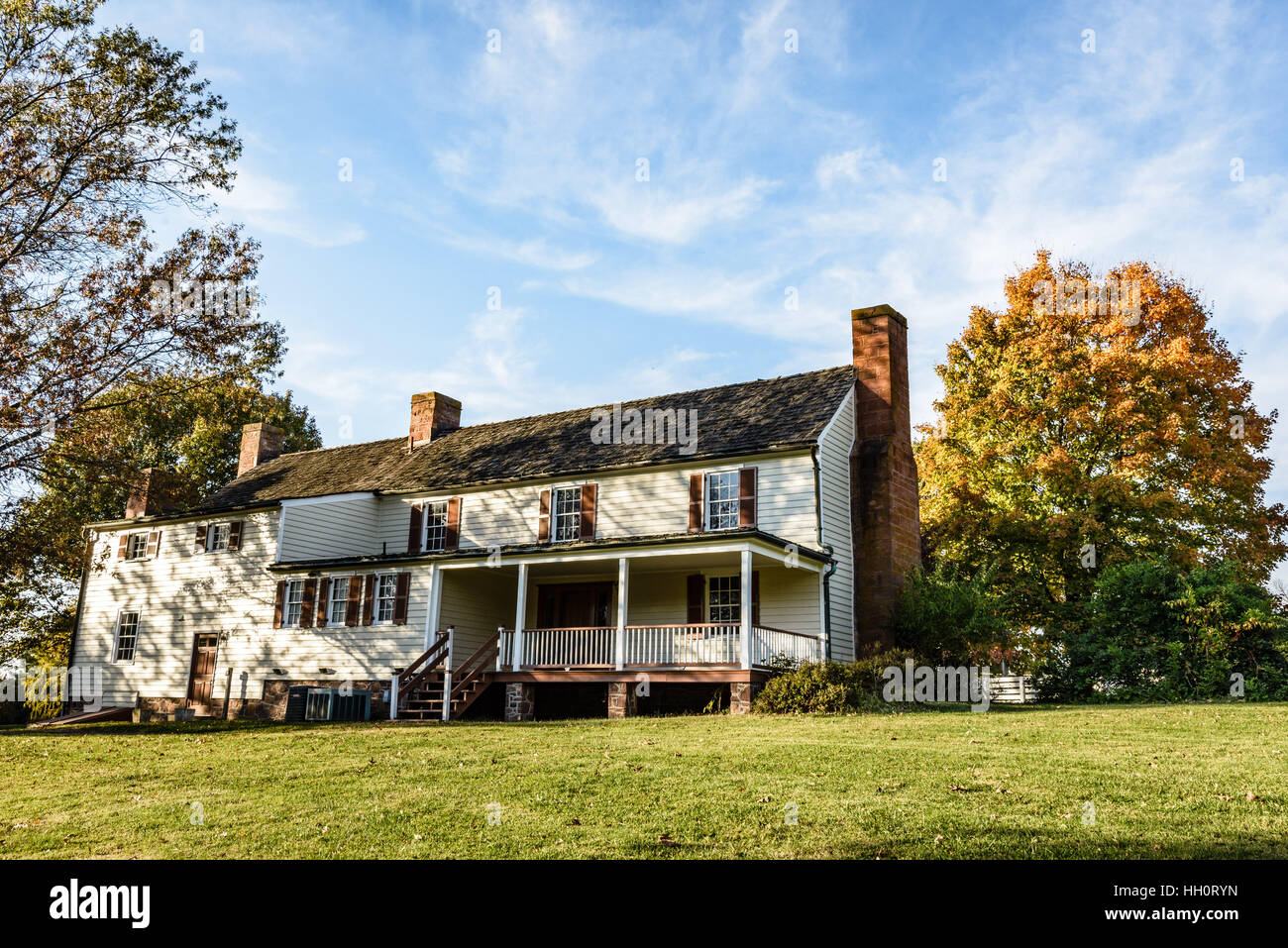 Dranesville Tavern, 11919 Leesburg Pike, Herndon, Virginia Stock Photo ...