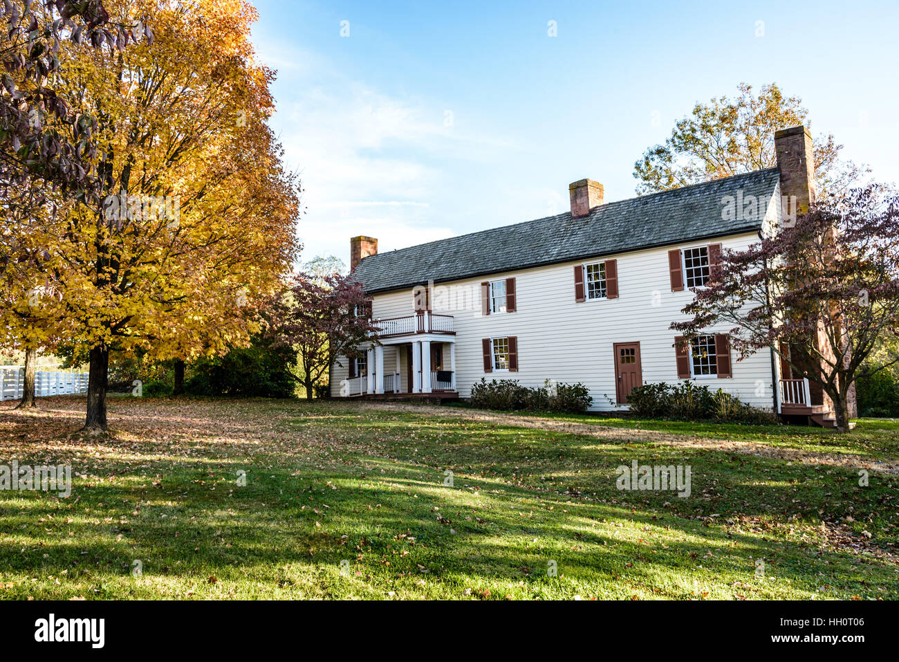Dranesville Tavern, 11919 Leesburg Pike, Herndon, Virginia Stock Photo ...