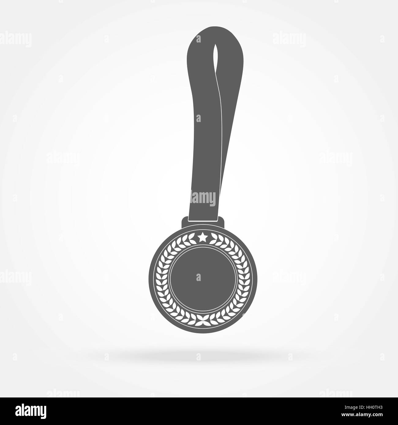 Medal stamp ribbon on Stock Vector Images - Alamy