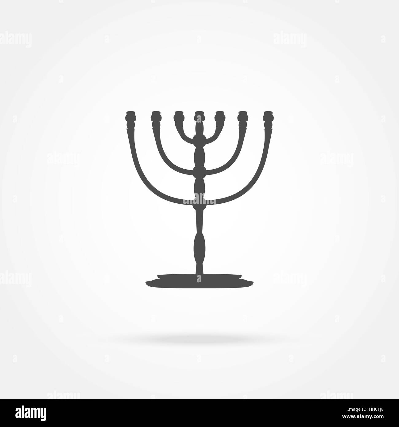 Menorah isolated Stock Vector Images - Alamy
