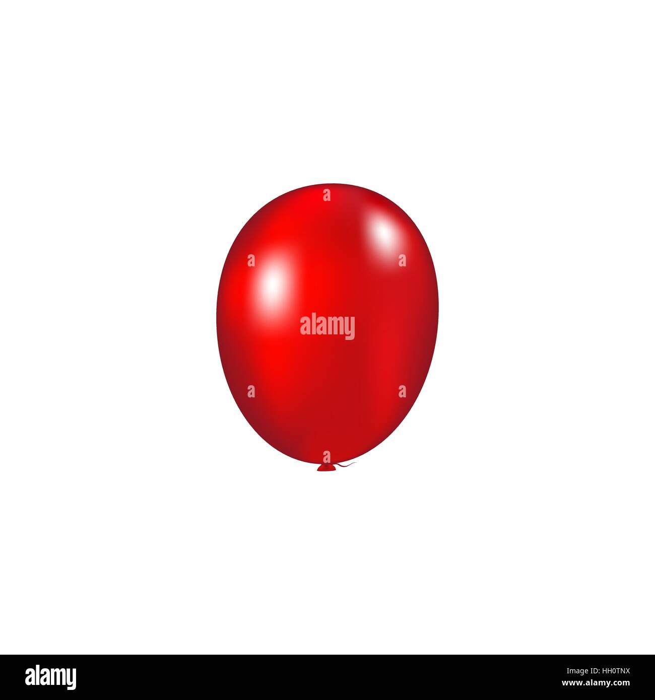 Red balloon vector Stock Vector Image & Art - Alamy