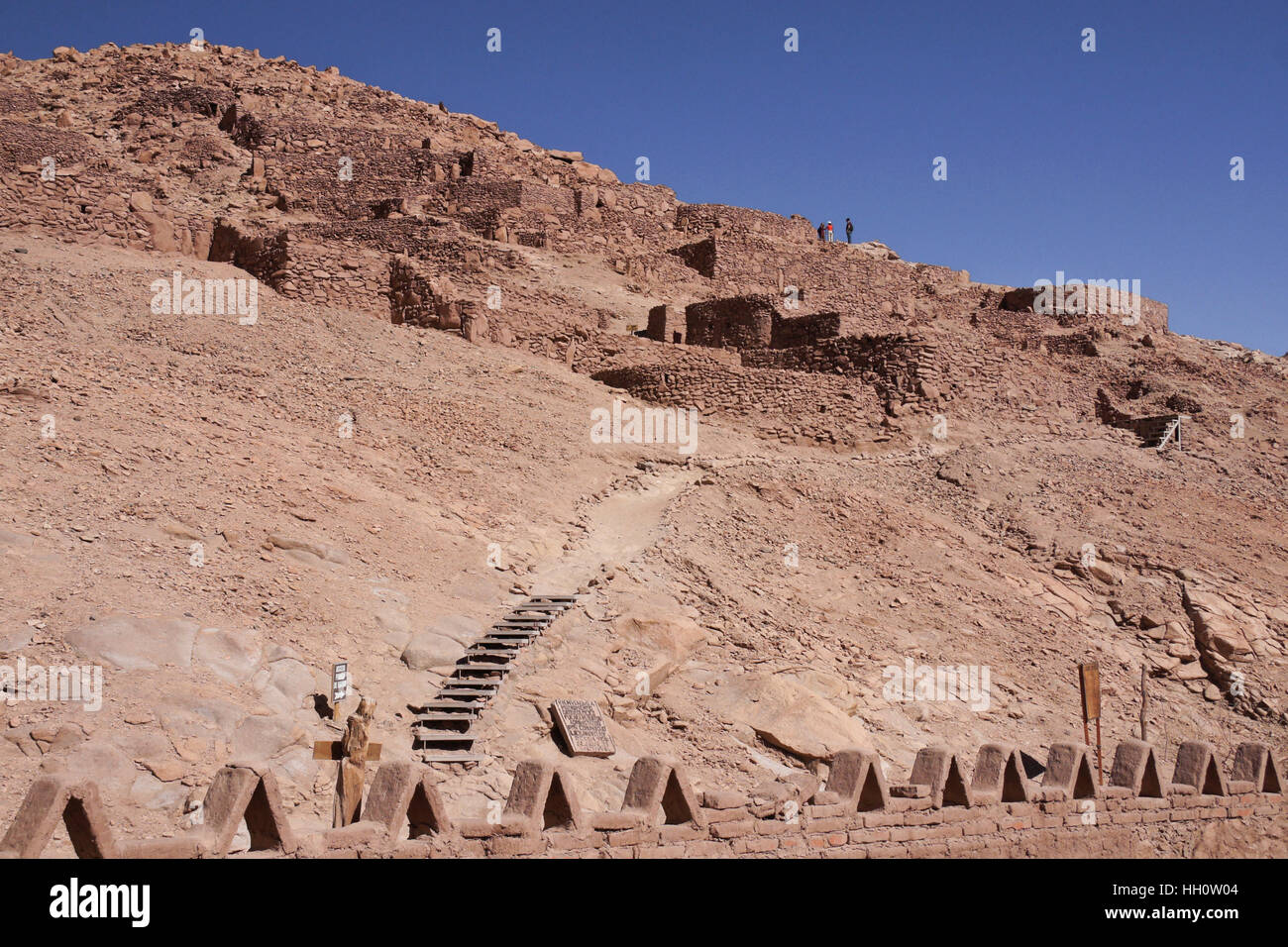 Ruins of Pukara de Quitor near San Pedro de Atacama, Norte Grande ...