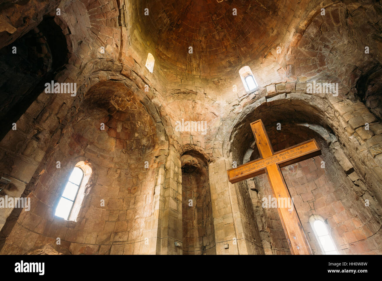 Old church interior stone wall hi-res stock photography and images - Alamy