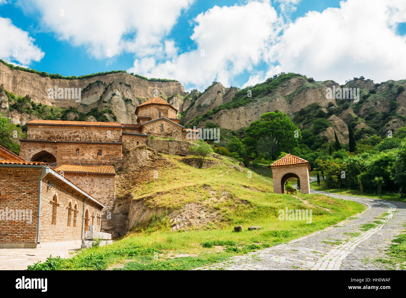 Mtskheta, Georgia. The Picturesque View Of Shiomgvime Or Shio-Mgvime ...