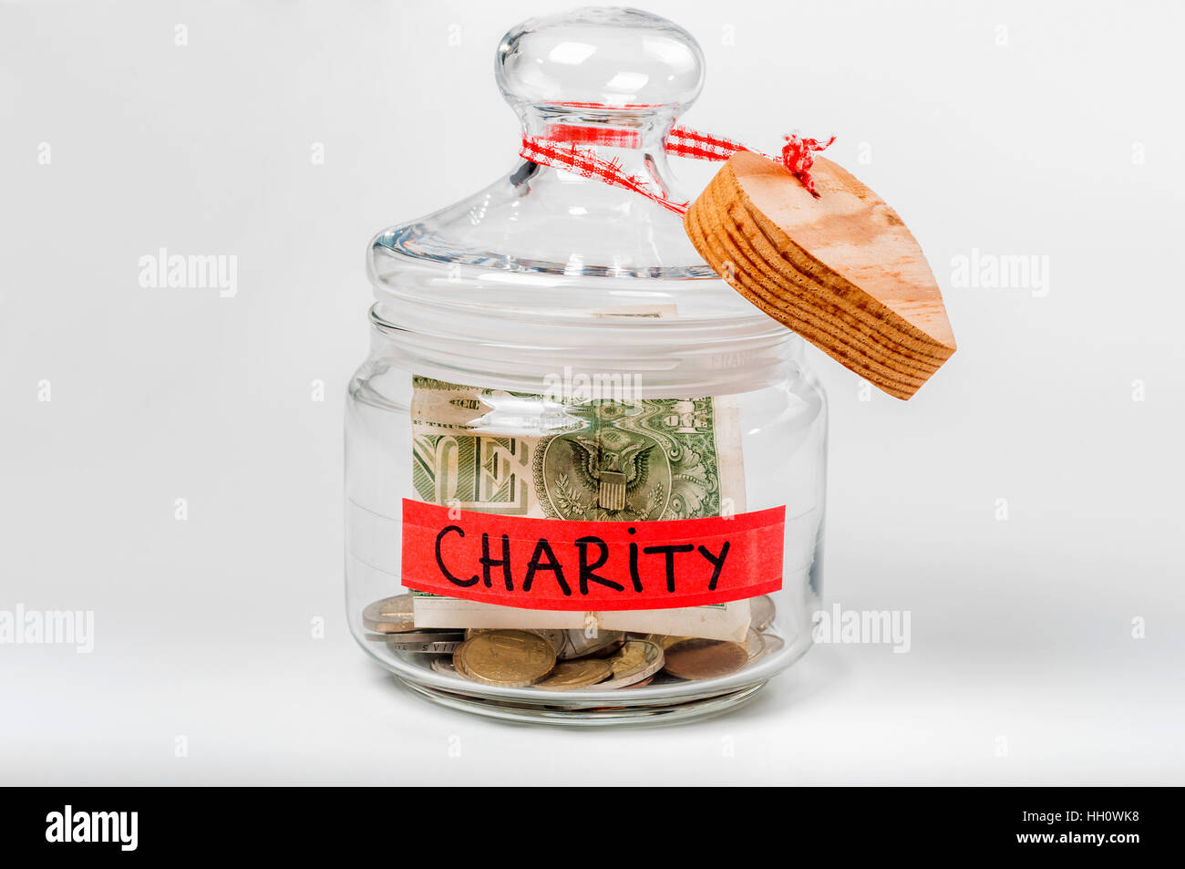 Money collection jar hi-res stock photography and images - Alamy