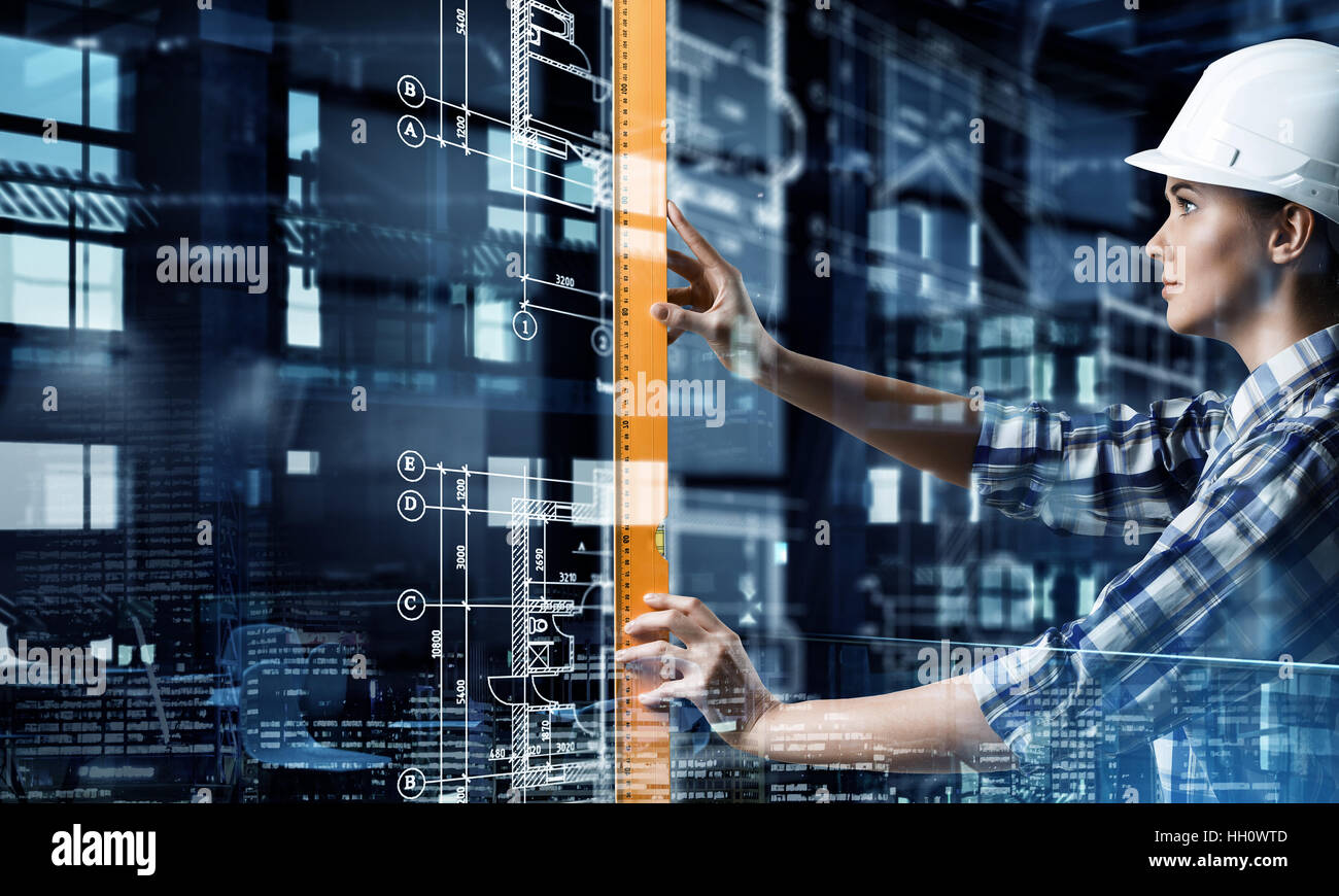 Engineer ruler hi-res stock photography and images - Alamy