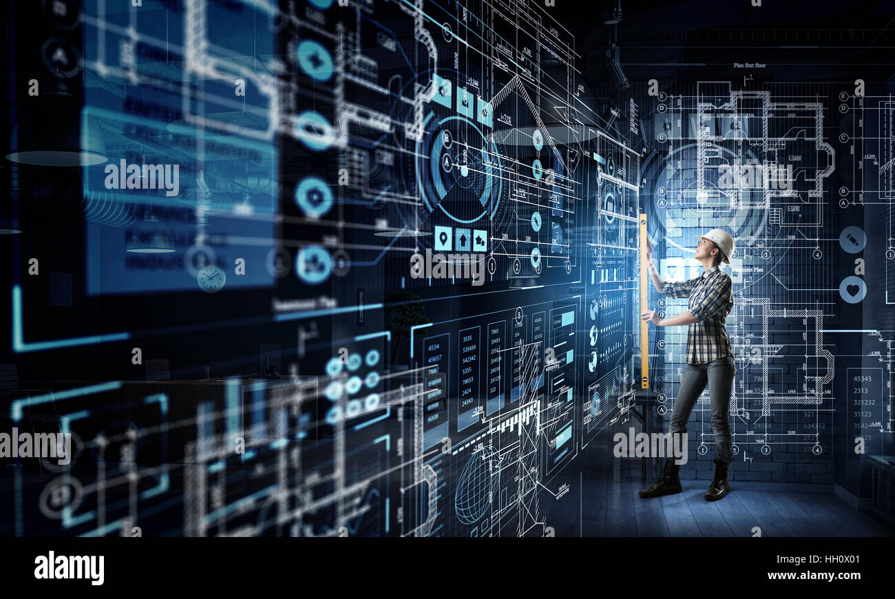 Engineer ruler hi-res stock photography and images - Alamy