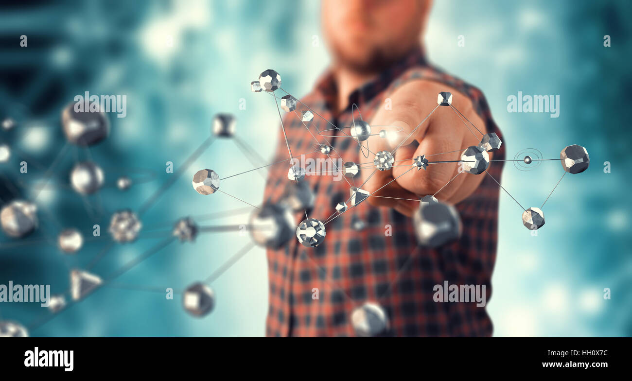 3d rendering casual man hi-res stock photography and images - Alamy