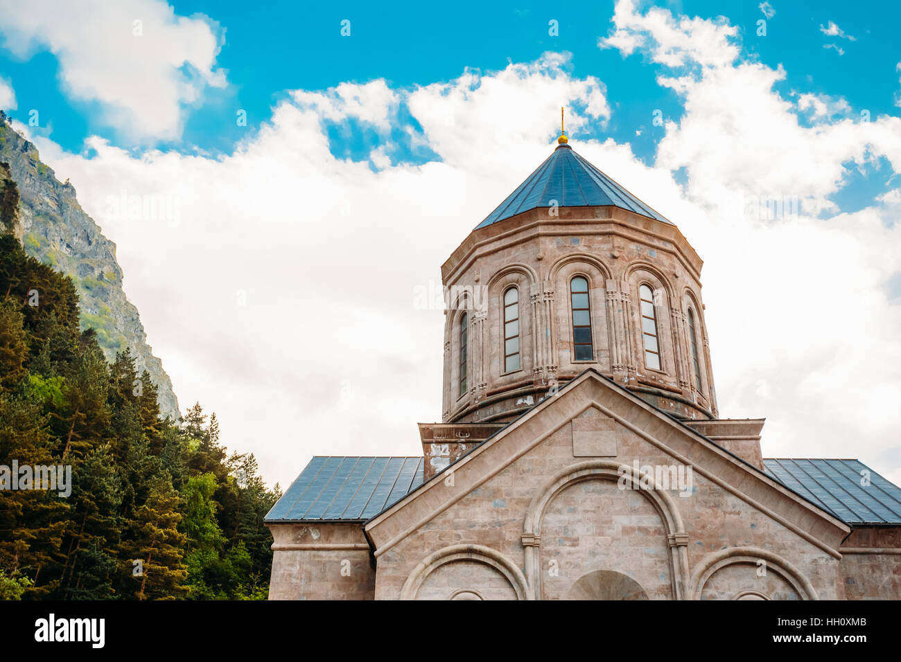 Building Of Dariali Monastery residence in Darial Gorge In Mtskheta ...