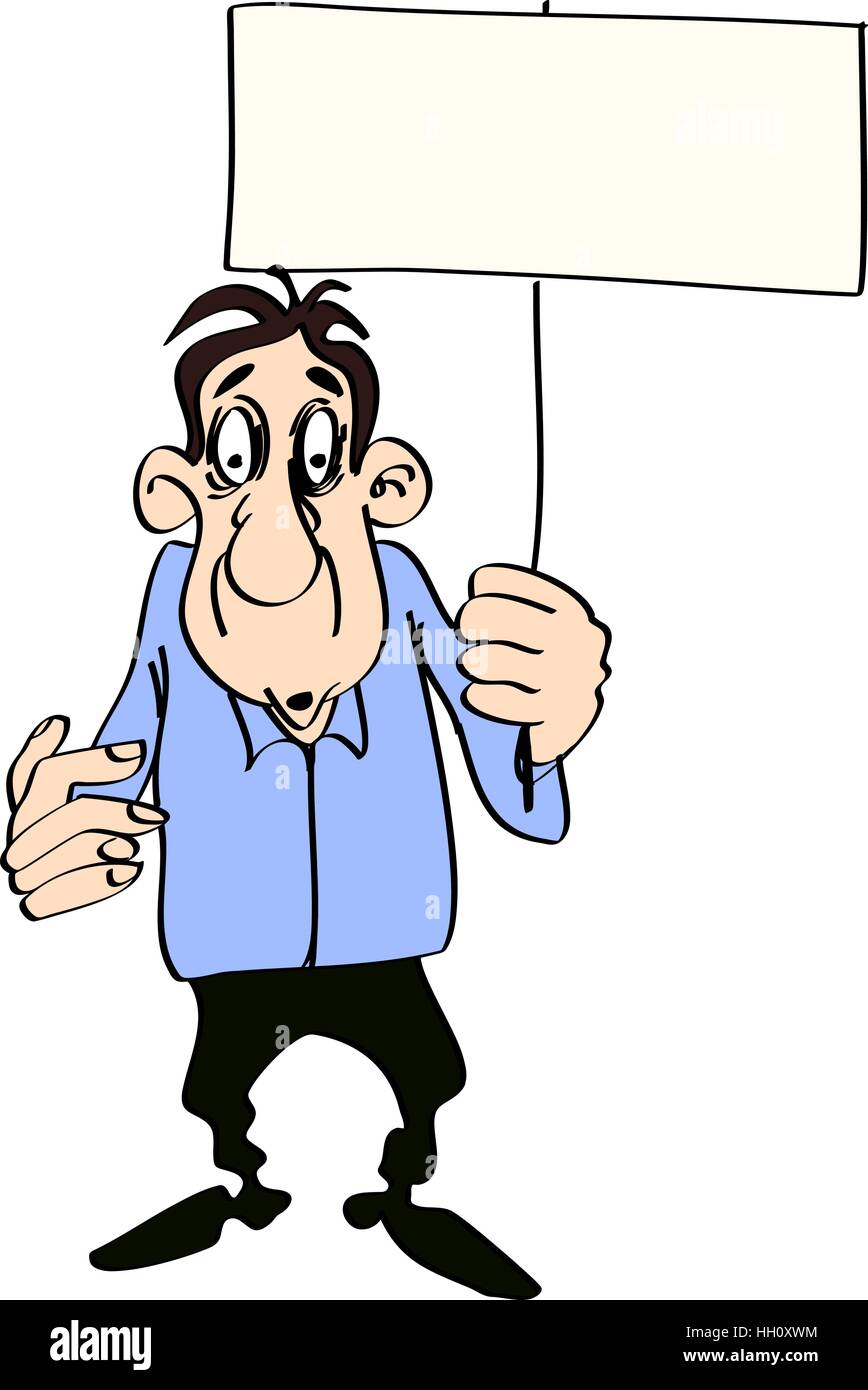 Cartoon poor man hi-res stock photography and images - Alamy