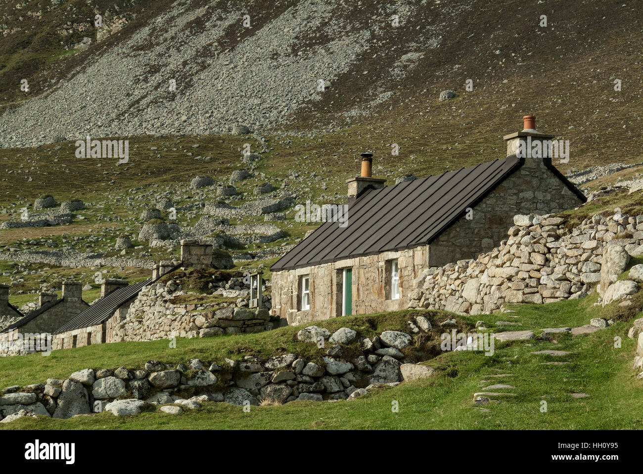 Hirta village st kilda outer hebrides hi-res stock photography and ...