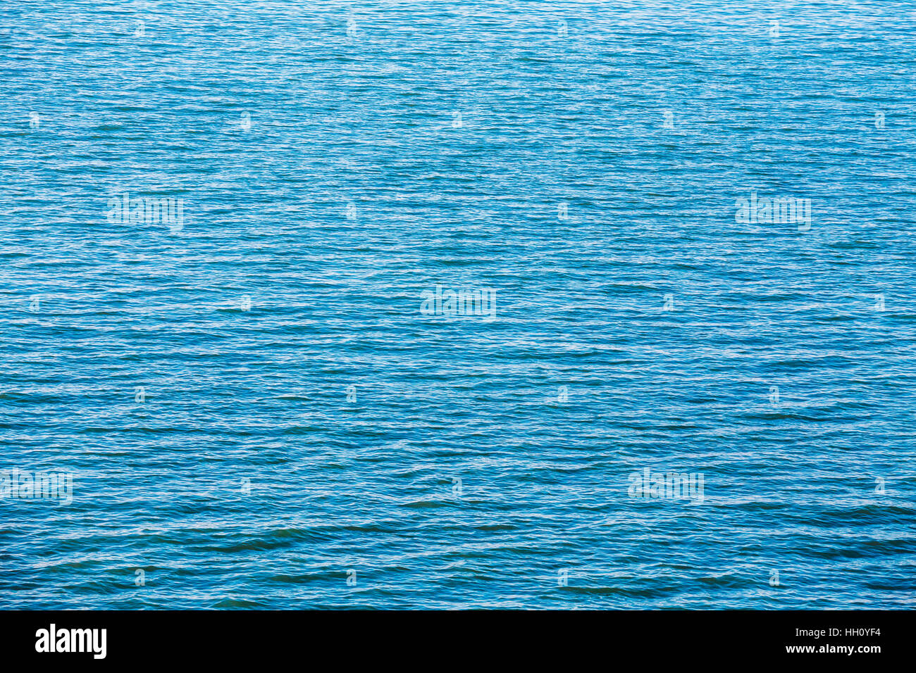 Calm Sea Ocean River Ripple Surface Natural Blue Background Stock Photo ...