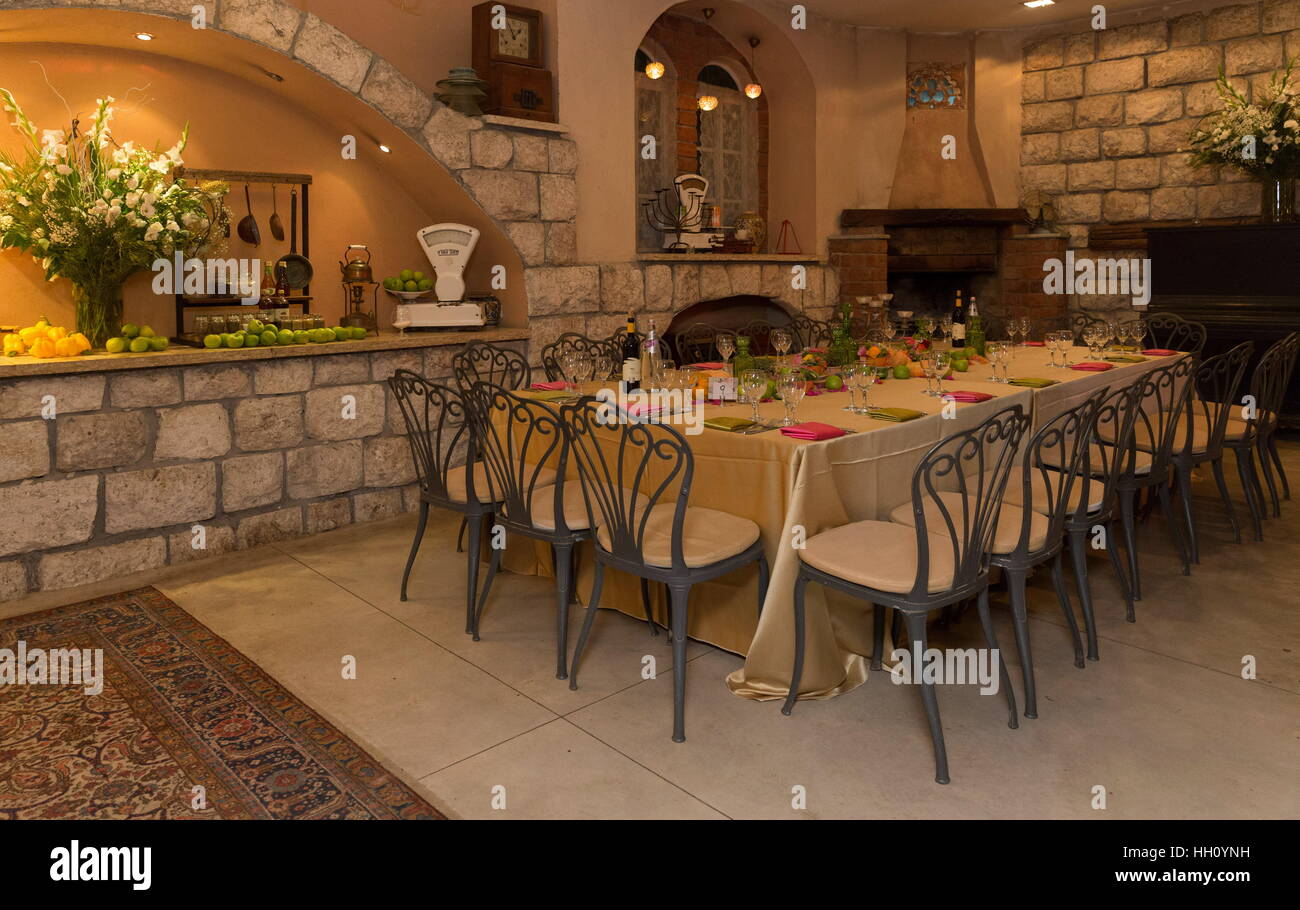Room ready for a banquet party Stock Photo - Alamy