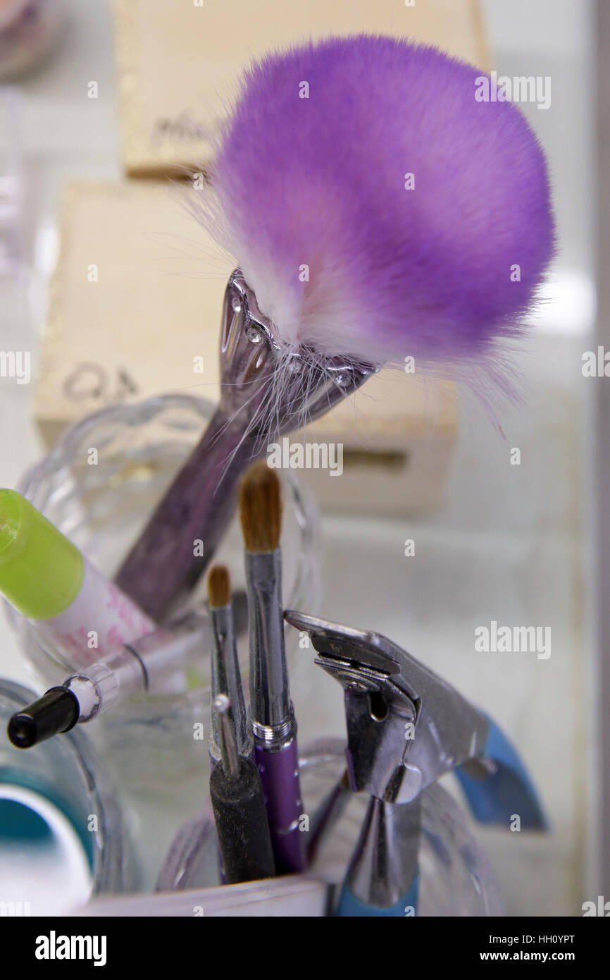 Makeup artist color palette hi-res stock photography and images - Alamy