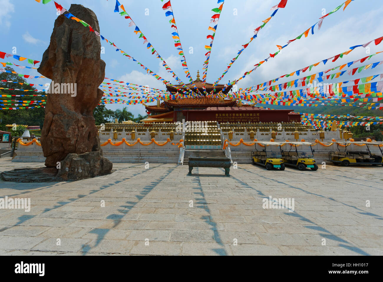 Nanshan Cultural Tourist Zone Stock Photo - Alamy