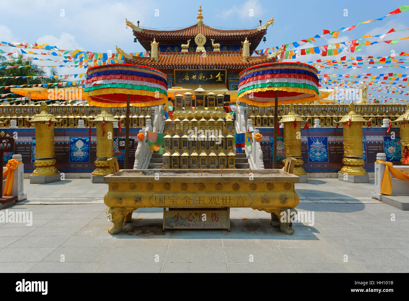 Nanshan Cultural Tourist Zone Stock Photo - Alamy