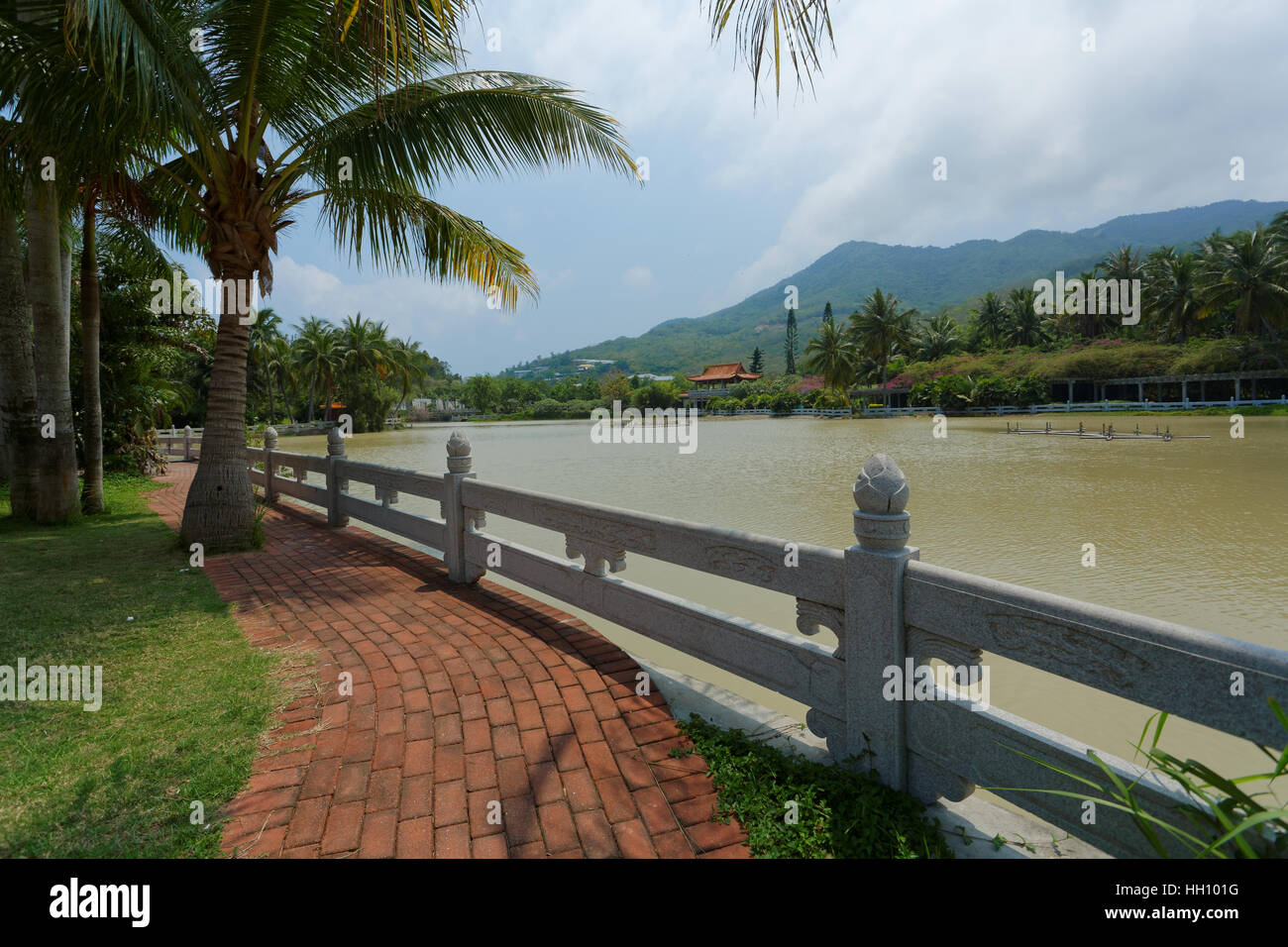Nanshan Cultural Tourist Zone Stock Photo - Alamy